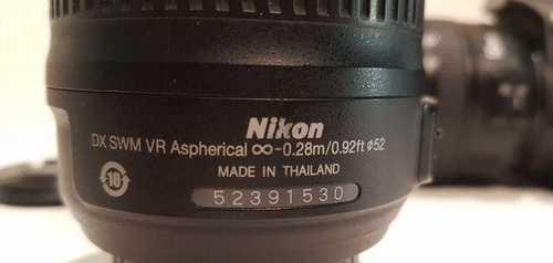 Продам Nikon d3100, объектив Nikkor AF-S DX 18-55