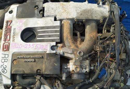 Двигатель Nissan Laurel HC35 RB20DE