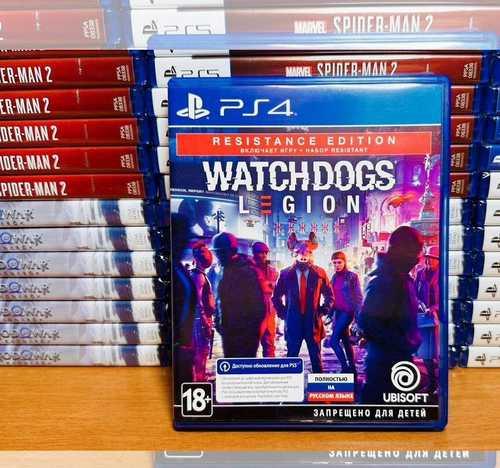 Watch dogs legion ps4 диск