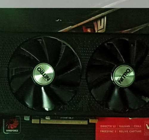 Видеокарта RX580 8gb sapphire