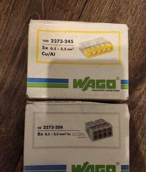 Клеммы Wago