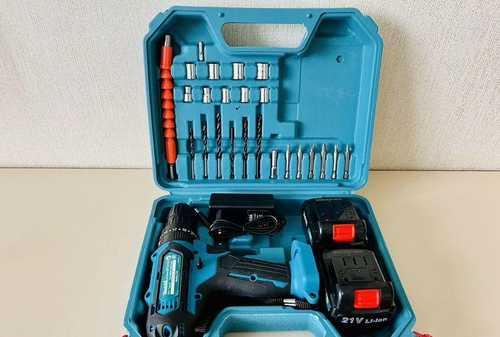 Шуруповерт makita 21v ударный новый