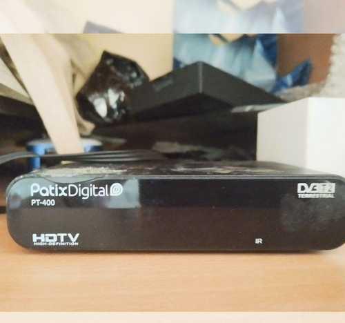 Цифровая тв приставка Patix Digital PT-400D DVB-T2