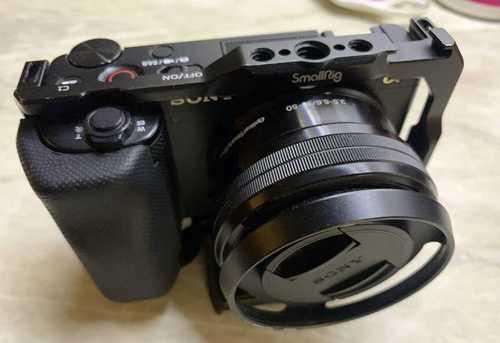 Sony ZV-E10 Kit 16-50mm + SmallRig + допы