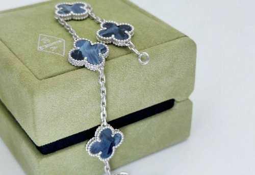 Браслет Van Cleef питерсит золото 18К