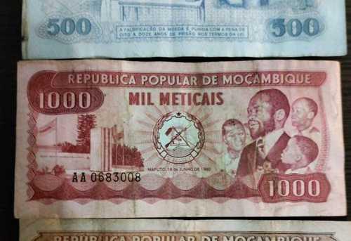 Банкноты Мозамбик