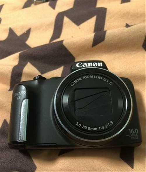 Фотоаппарат canon sx170is