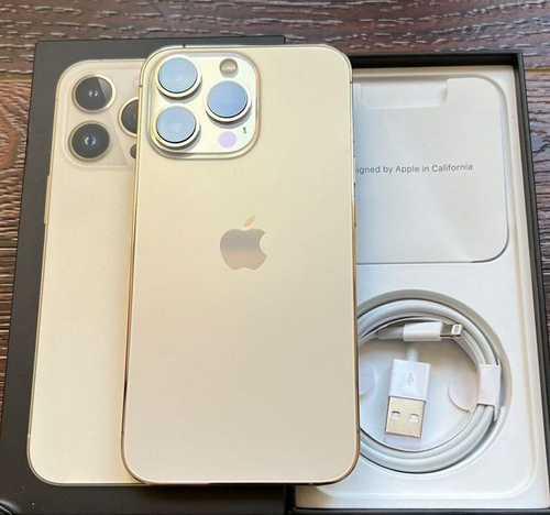 iPhone 13 pro 256gb gold оригинал sim/esim