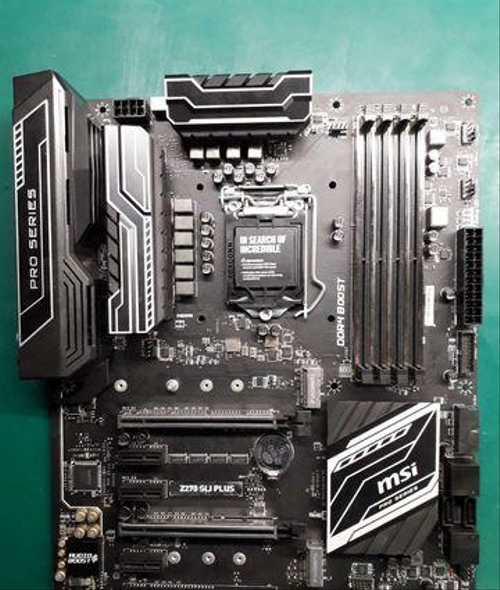 Материнская плата MSI Z270 SLI plus