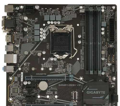 Плата Gigabyte LGA1200 H470 B460M DS3H V2 4xDDR4 2