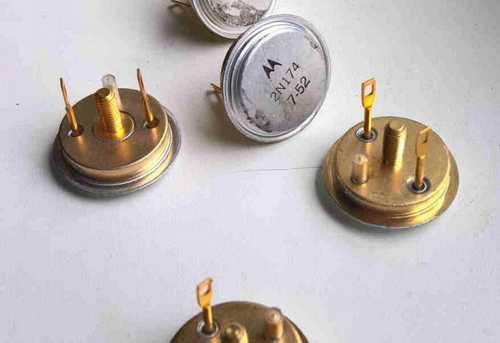 Германиевые транзисторы 2N174 80Вольт 15Ампер