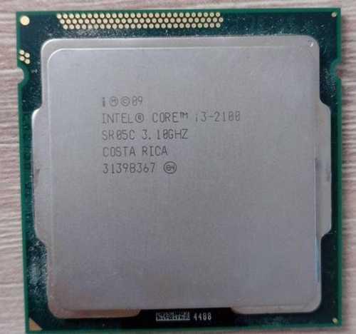 Процессор intel core i3 2100