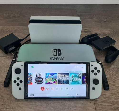 Nintendo Switch Oled   много игр   128 gb