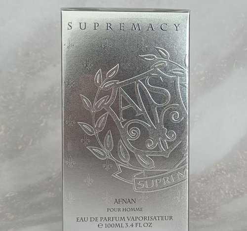 Afnan supremacy silver edp 100 ml