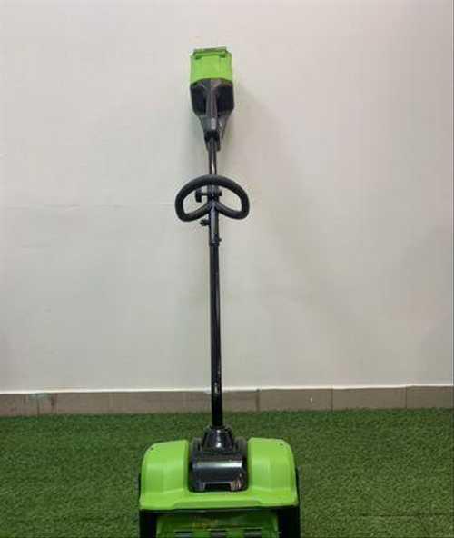 Снегоуборщик лопата greenworks gd60ss 60V