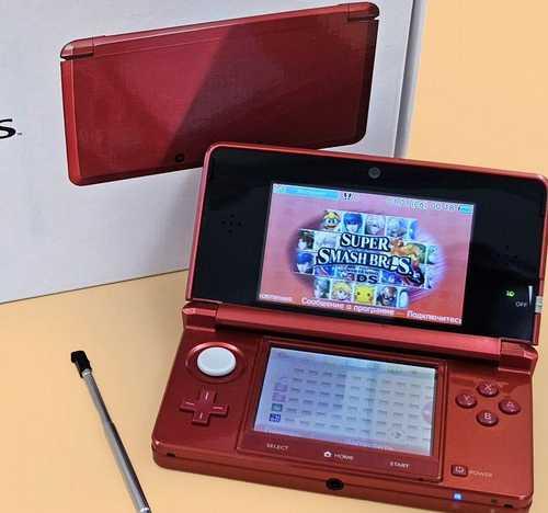 Nintendo 3DS, полный комплект, 200 игр, 128 gb