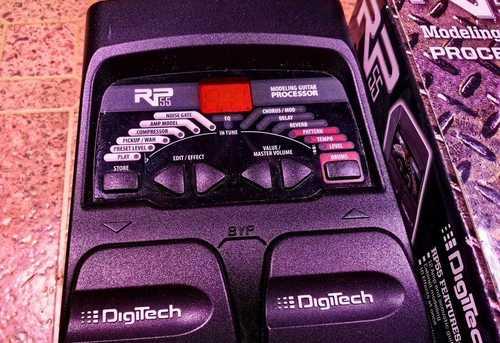 Новый гитарный процессор DigiTech Rp55