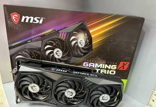 Видеокарта бу MSI GeForce RTX 3070 Gaming X Trio 8