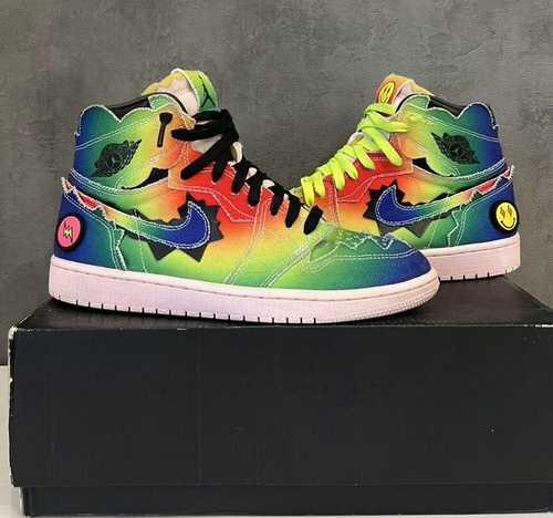 Air Jordan 1 x J Balvin Оригинал 8.5Us