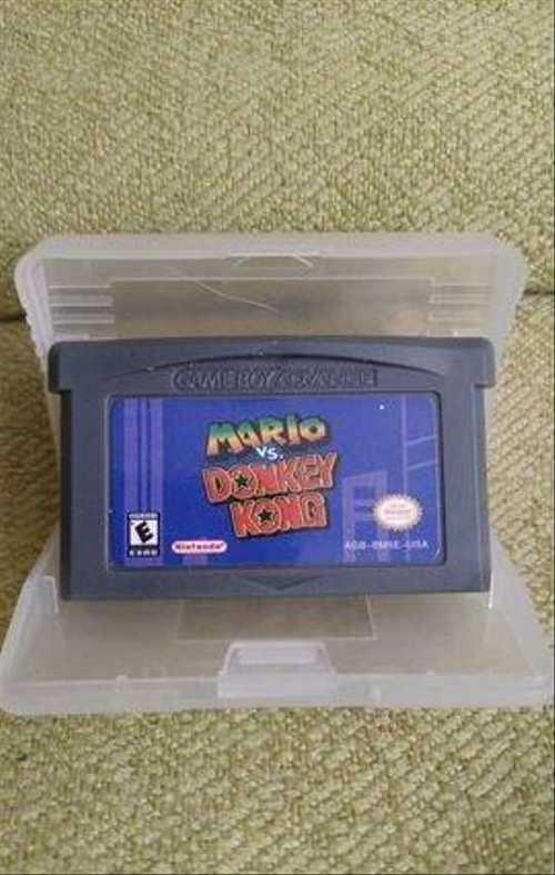 Картридж GBA Mario vs Donkey Kong