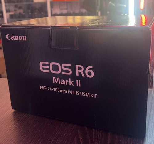 Canon eos r6 mark ii kit RF 24-105 L