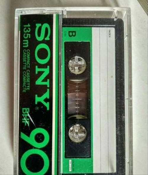 Sony BHF 90 / basf LH extra / Аудиокассеты