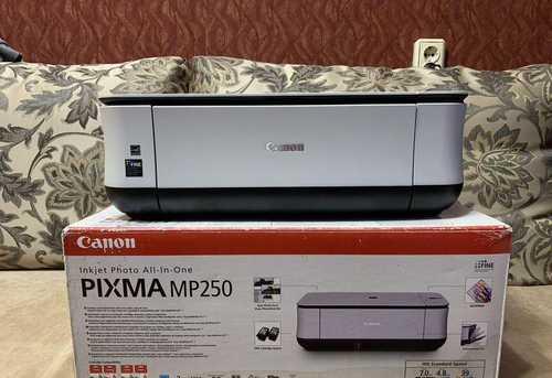 Мфу Canon Pixma MP250 (принтер,сканер,копир)