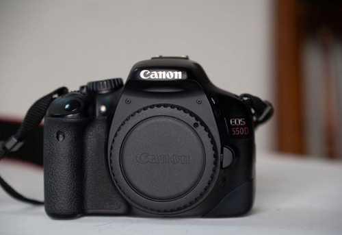 Цифровой фотоаппарат Canon EOS 550D Body (Б.У.)