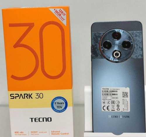 Tecno Spark 30 5G, 6/128 ГБ