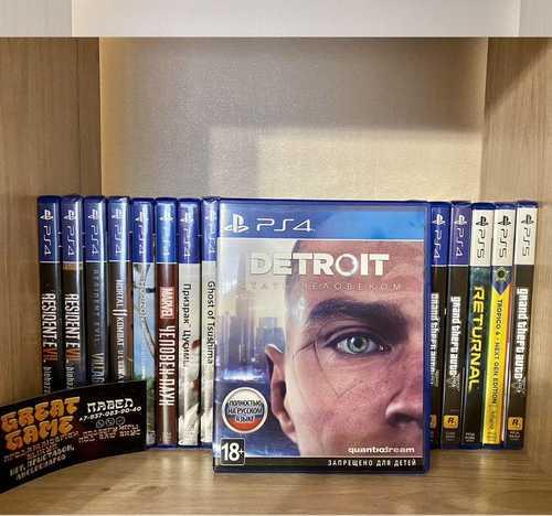 Игры PS4: Detroit: Become Human/Стать Человеком