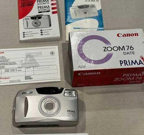 Пленочный фотоаппарат Canon prima zoom76