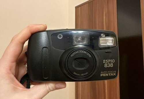 Плёночный фотоаппарат pentax espio 838