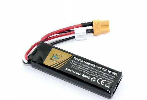 Аккумулятор Li-Pol 7.4v 501855 1400mah XT30-plug