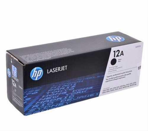Лазерный картридж HP 12A черный 110405