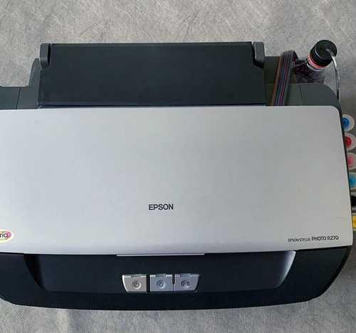 Легендарный струйный цветной принтер Epson R270