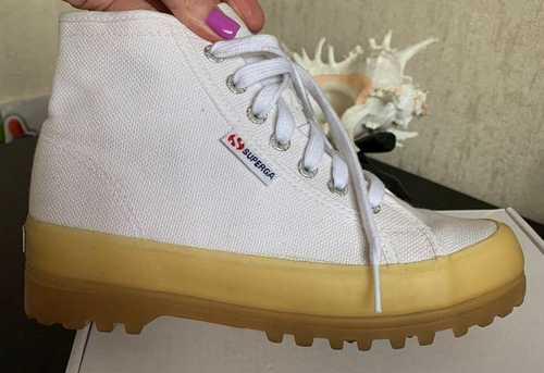 Белые кроссовки / кеды Superga 36,5 размер