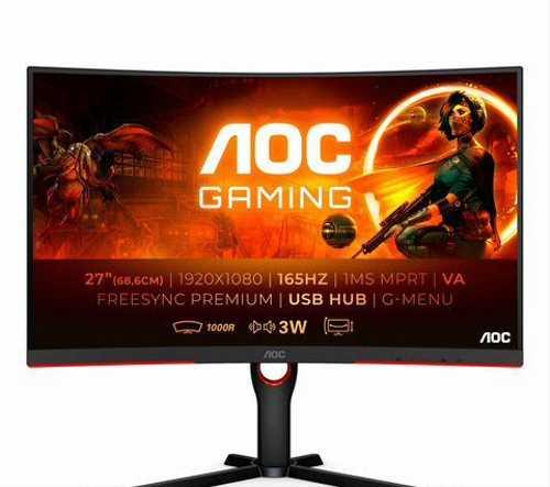 Игровой монитор AOC gaming C27G3U/BK