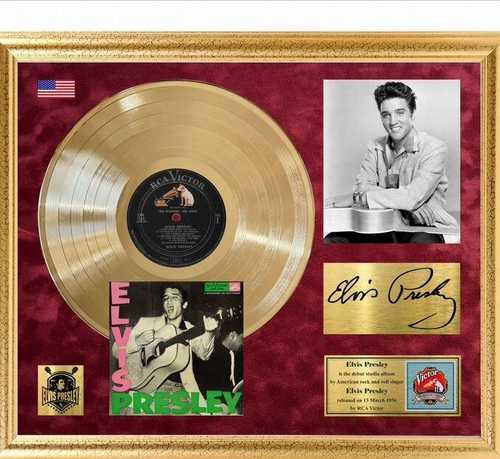 Elvis Presley 1956 подарочный винил и автограф