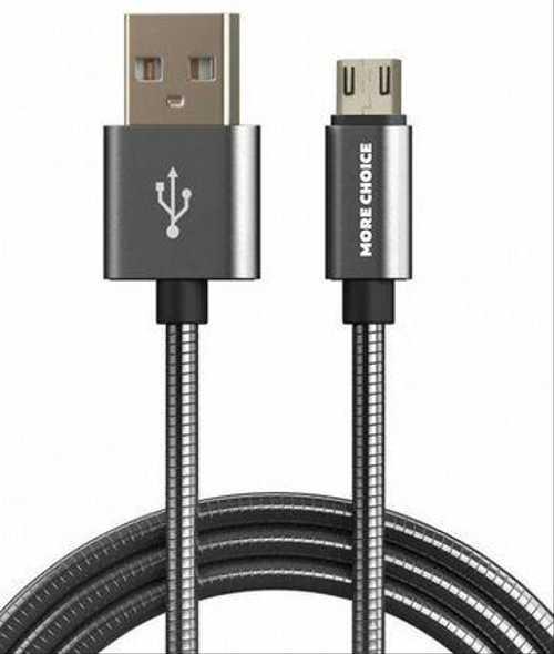Дата-кабель USB 2.1A для micro USB More choice K31
