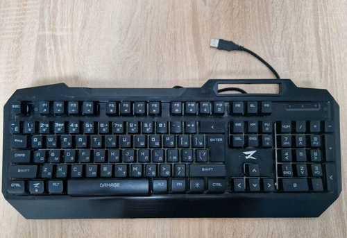 Клавиатура с подсветкой zet gaming damage