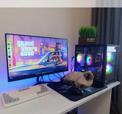 Игровой пк 12/24, GTX1080, DDR4 32GB, SSD, 700W