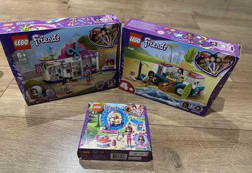 Наборы Lego Friends 41391, 41397, 41383