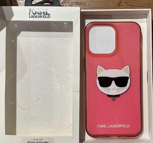 Чехол на iPhone 14 pro max karl lagerfeld