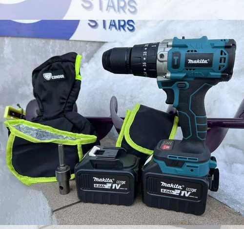 Шуруповерт для ледобура Makita 4 в 1. Новый