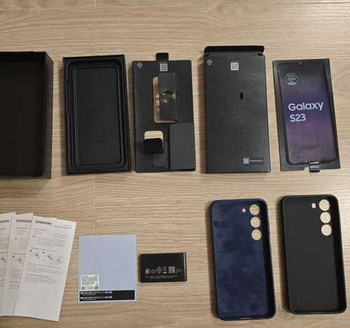 Коробка от Samsung Galaxy S23 8/256 black