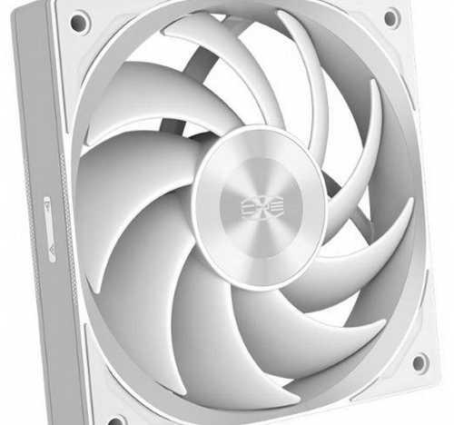 Pccooler F5R120 WH (120x120x25mm, 4-pin PWM, 86.73CFM, 32dBA, 2200RPM, White) (F5R120 WH)