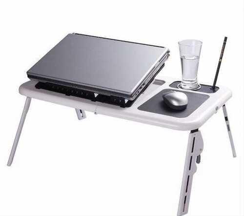 Портативный столик для ноутбука с охладителем