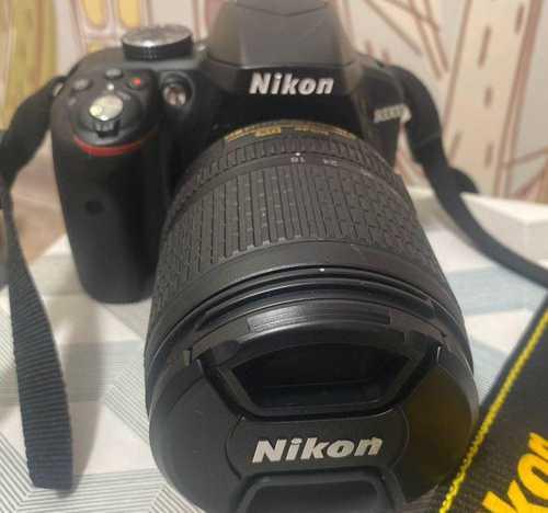 Фотоаппарат nikon d3300 18-105mm