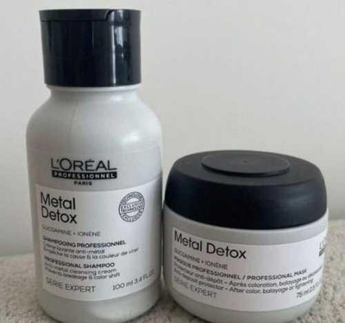 L’Oréal Professional шампунь маска Metal detox