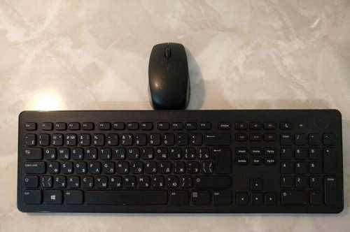 Беспроводная клавиатура + мышь Dell